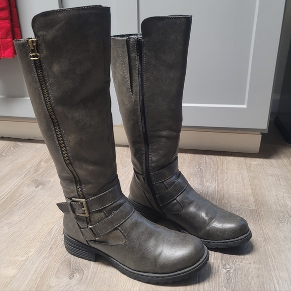 boc | Shoes | Boc Womens Kneehigh Boots Dark Gray Gradient | Poshmark